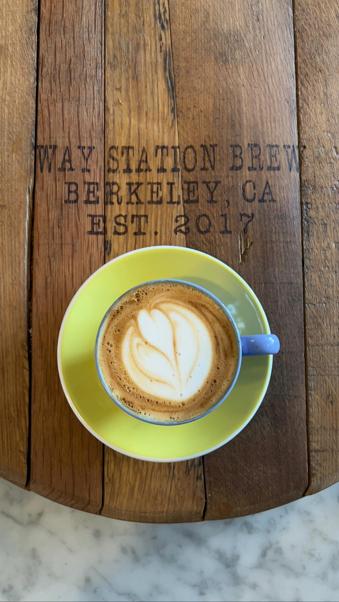 Way Station Brew is a café and beer garden in Berkeley
